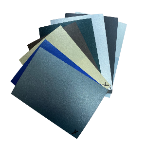 Colour chip samples of fulldip plastidip and matt-pack colours