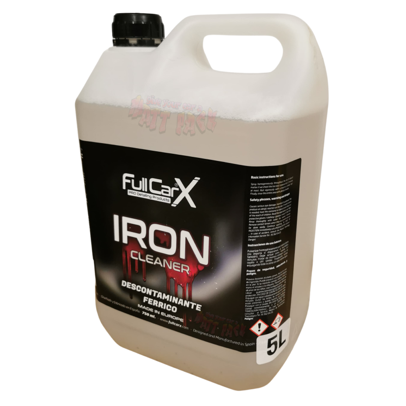 FullCarX® Iron Cleaner - BULK - 5L - FCX109-5