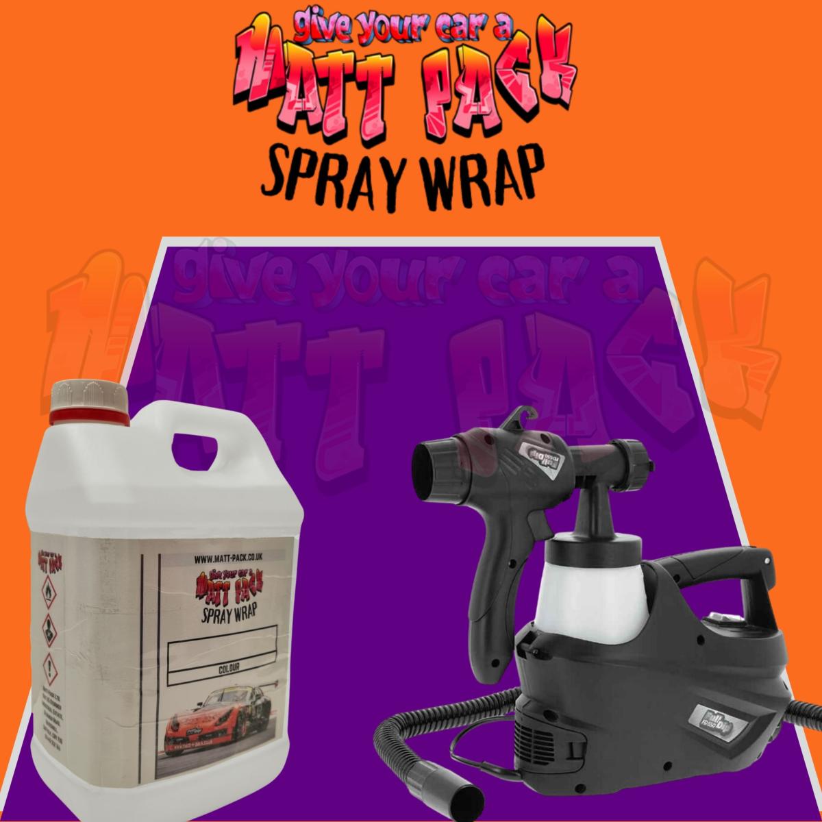 Starter Kit A PlastiDip, FullDip or Matt-Pack Spray Wrap